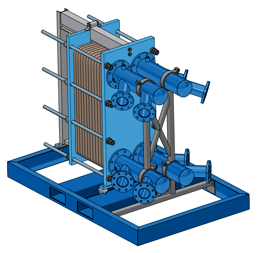 Warmtewisselaar WW1250T - Titanium